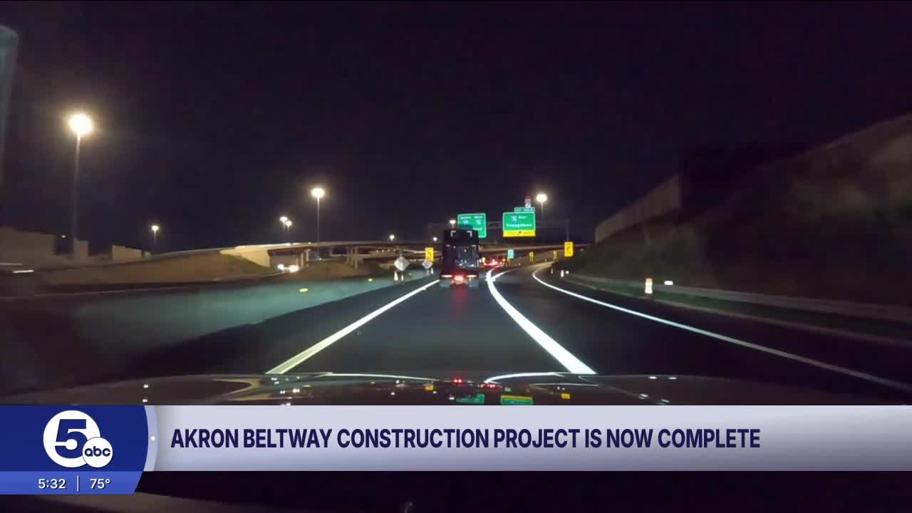ODOT completes Akron Beltway project
