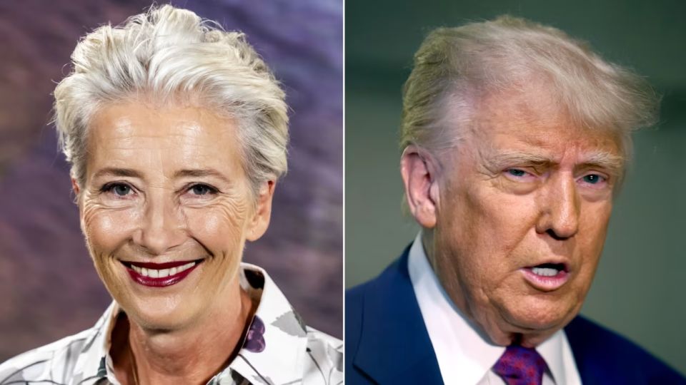 Emma Thompson dice que Donald Trump una vez la invitó a salir en un día ...