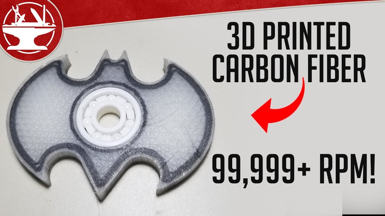 The Indestructible Fidget Spinner?! Carbon Fiber Madness