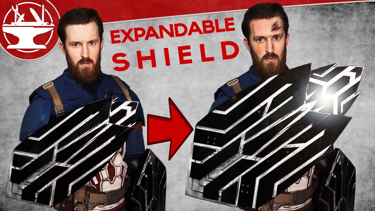 We built Captain America’s Wakandan shield from Infinity War!