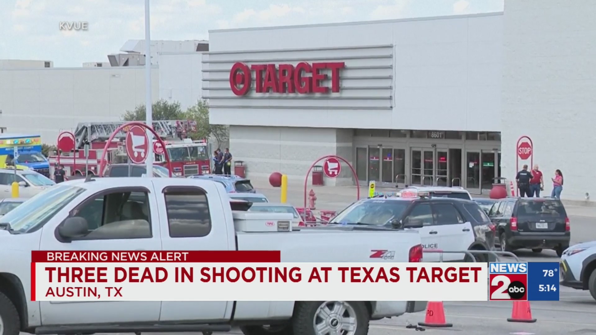 3 dead in shooting at Austin, TX Target store