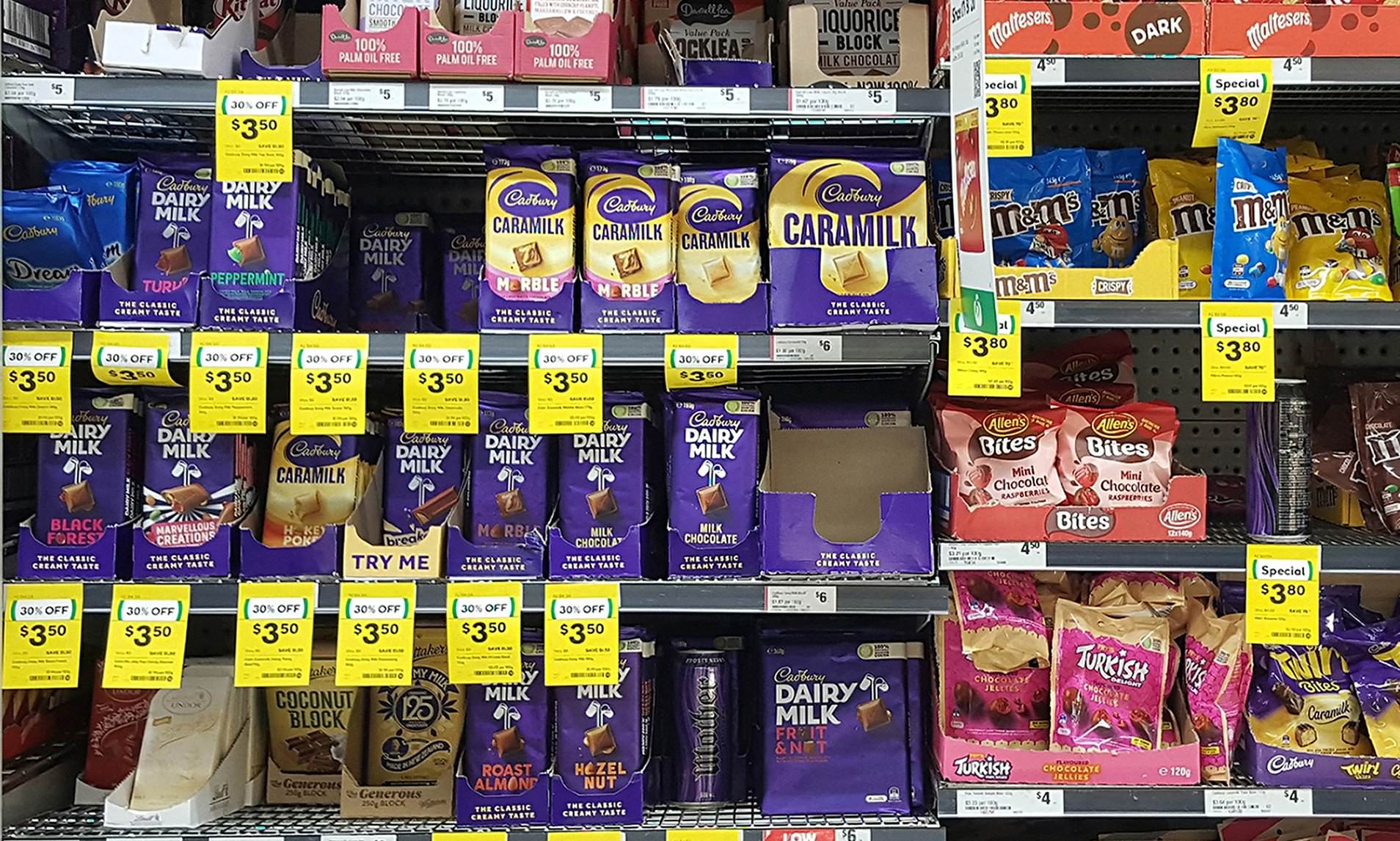 Cadbury Australia recalls popular chocolate bars after 'foreign matter ...