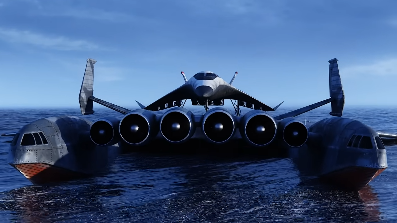 The Soviet Sea Monster That Carried a Space Shuttle on Its Back