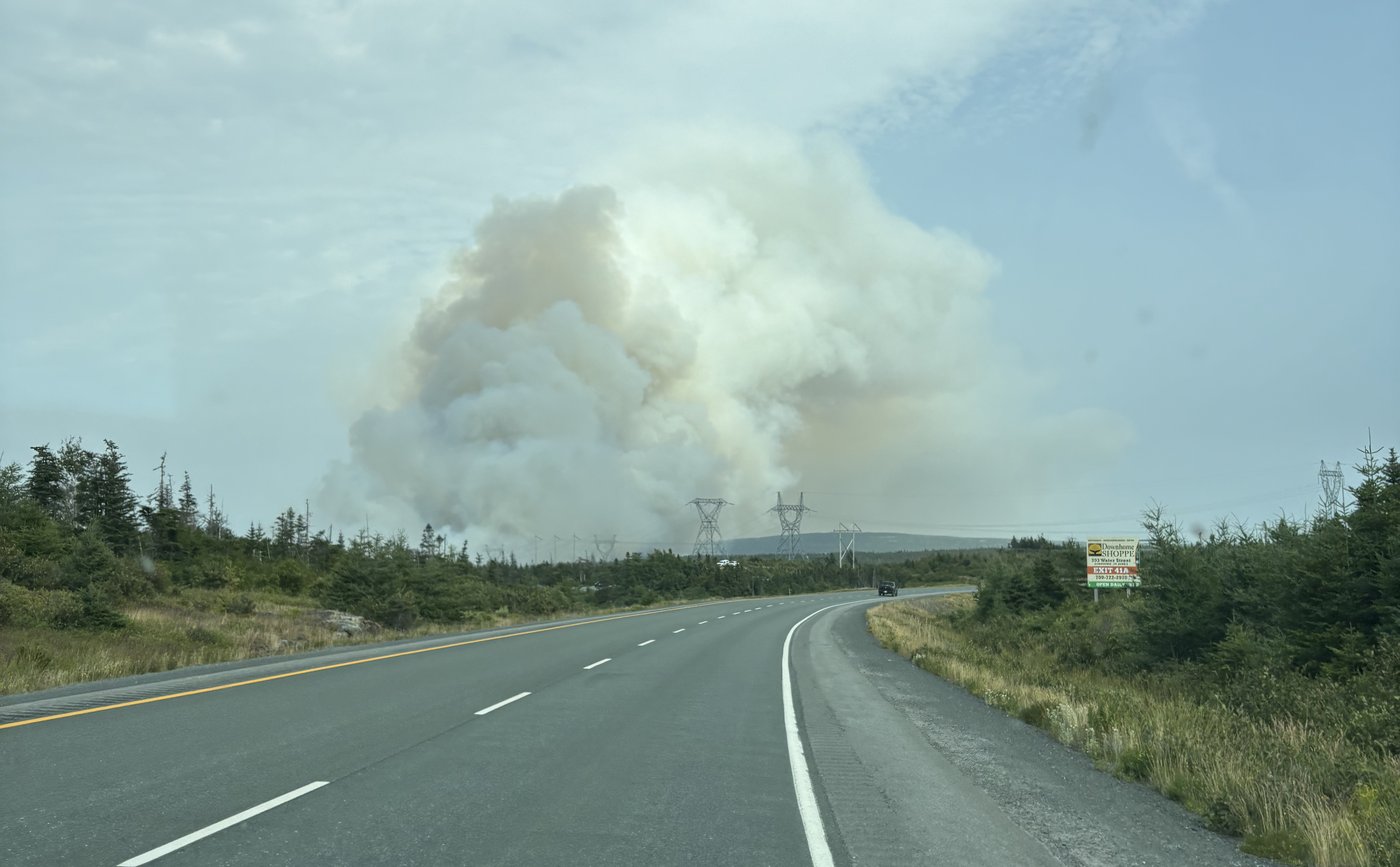 Evacuations ordered as wildfire roars near Newfoundland's largest city