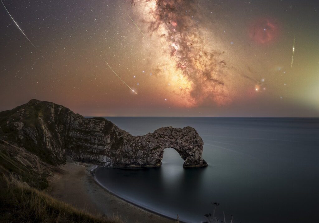Dorset skywatcher captures stunning Perseid meteor shower display