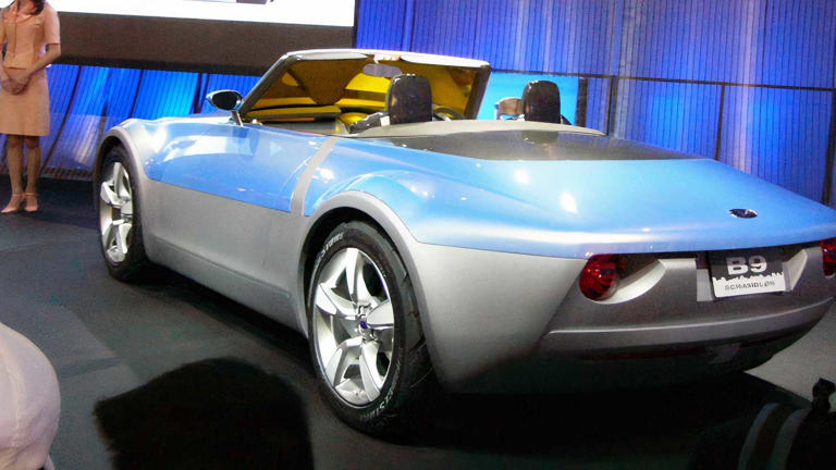 The Subaru B9 Scrambler Concept Was A Stylish Roadster With A Hybrid Engine