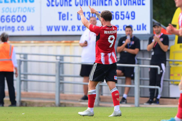 Exeter City's Jayden Wareham already becoming fan favourite