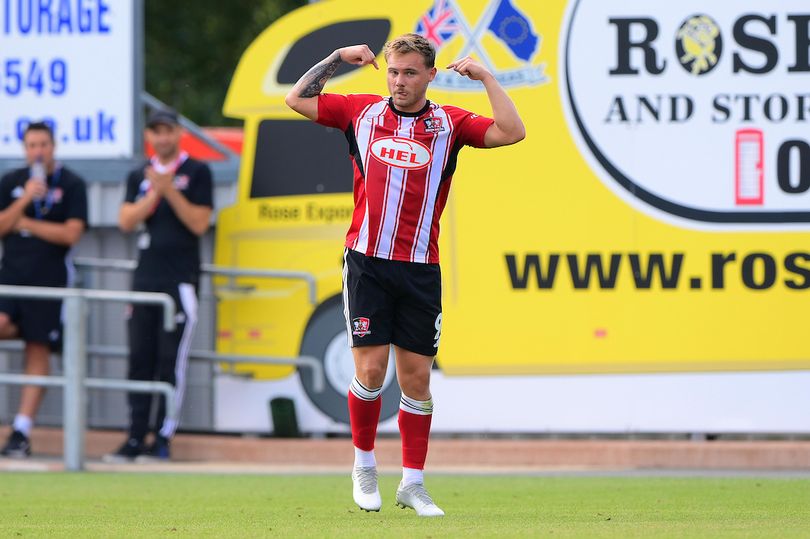 Exeter City's Jayden Wareham already becoming fan favourite
