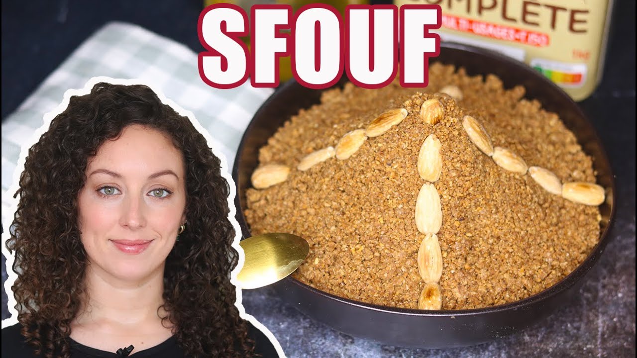 Recette facile du Sfouf (Sellou) marocain : une douceur riche et nutritive