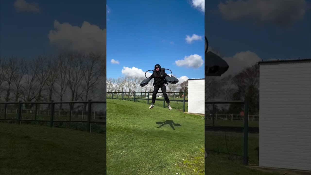 See a real-life Iron Man jet suit take flight