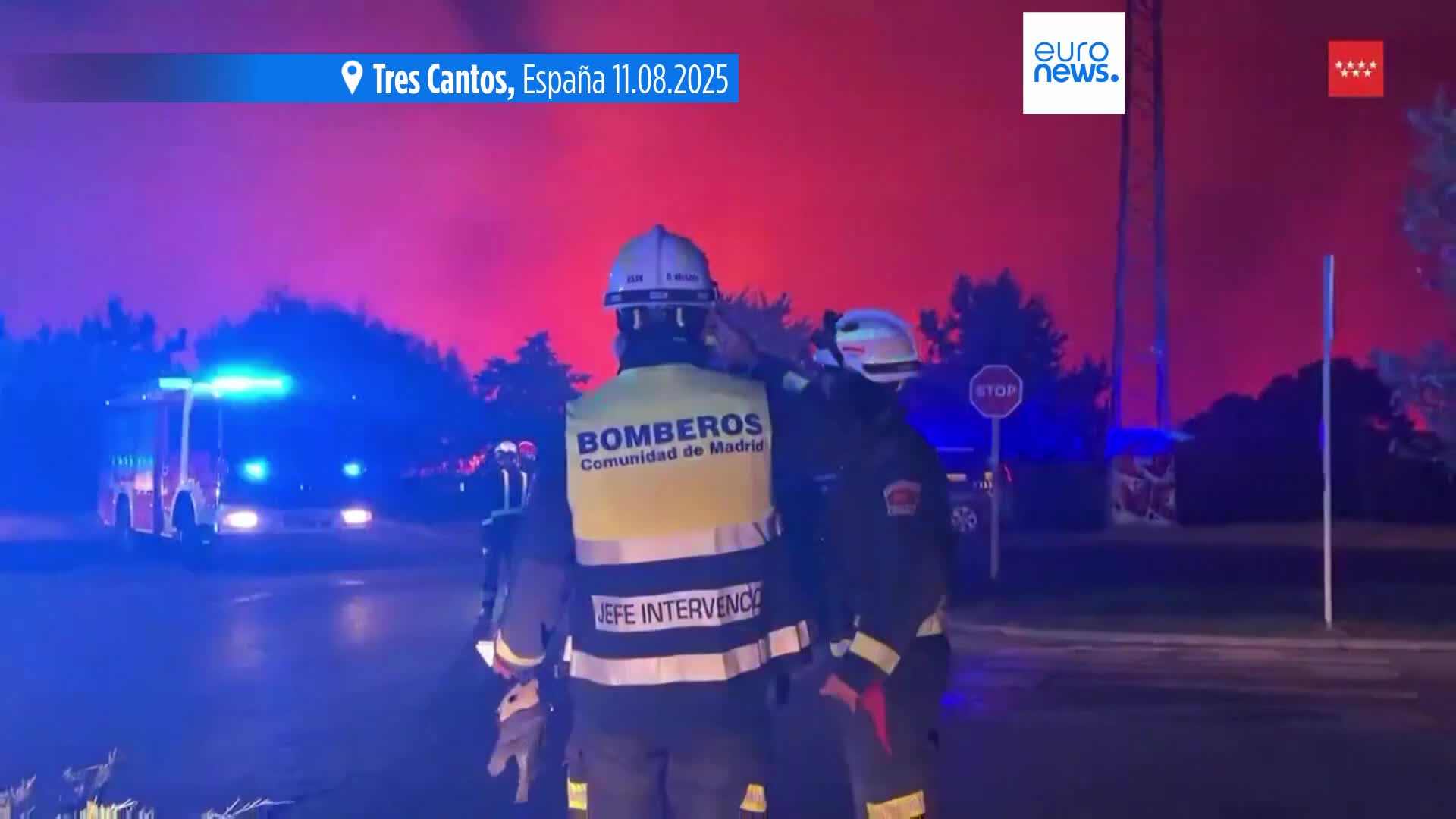 Muere el hombre rescatado en Tres Cantos (Madrid) con quemaduras en el 98% del cuerpo