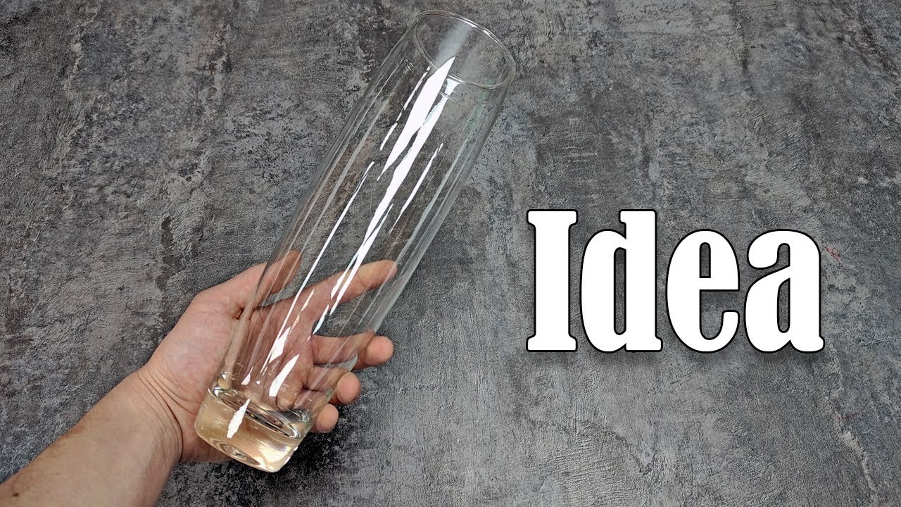 Make Stunning DIY Decor from an Ordinary Glass Vase