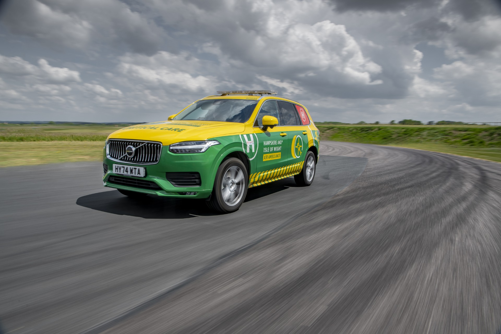 New emergency vehicle joins air ambulance fleet