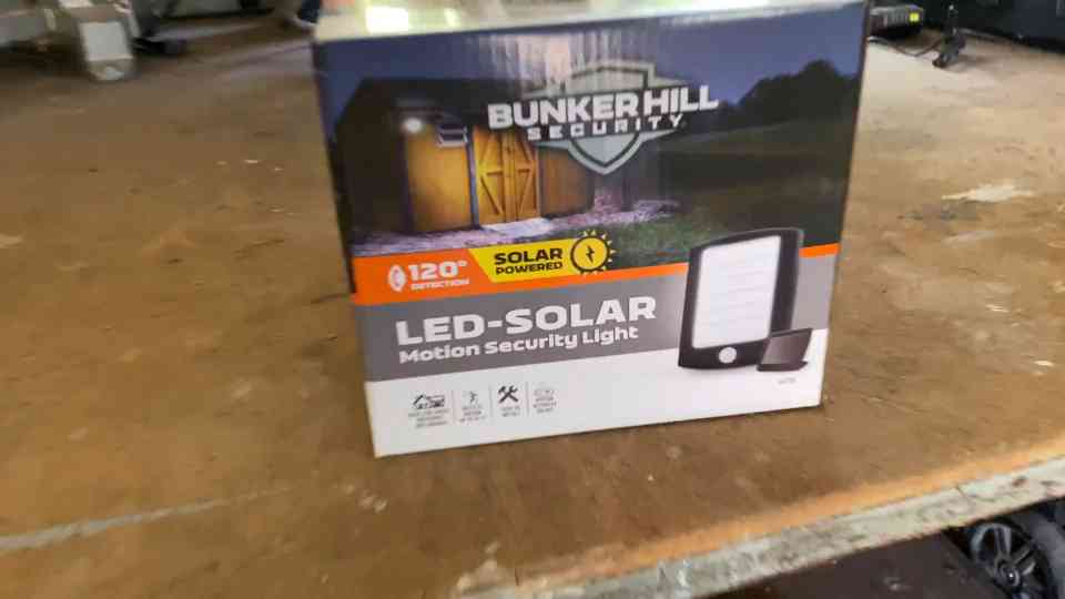 Harbor Freight solar LED security light tutorial – quick installation