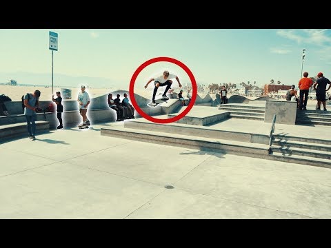 Skating With Pros at Venice Skatepark