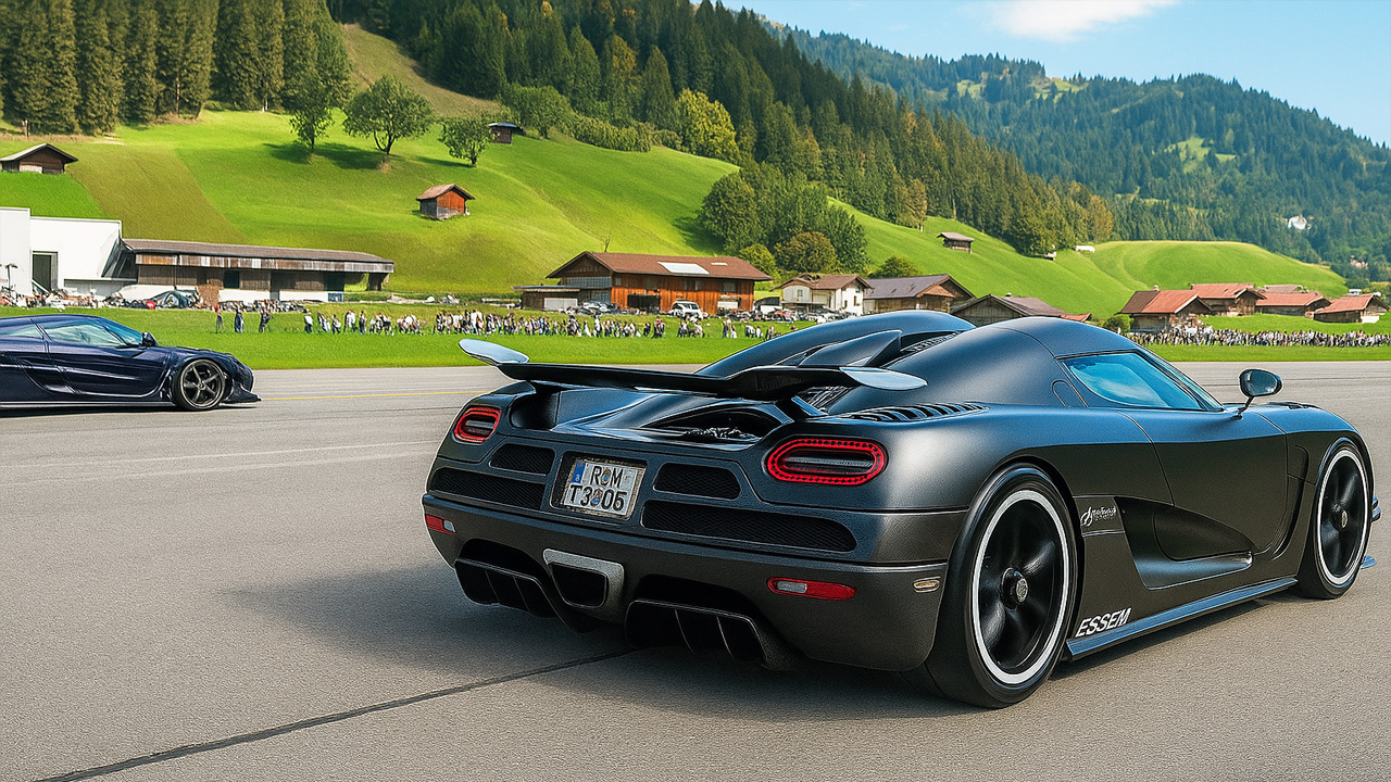 Drag Racing – Chiron Sport vs SVJ vs Agera X vs Regera vs Zonda Cinque ...