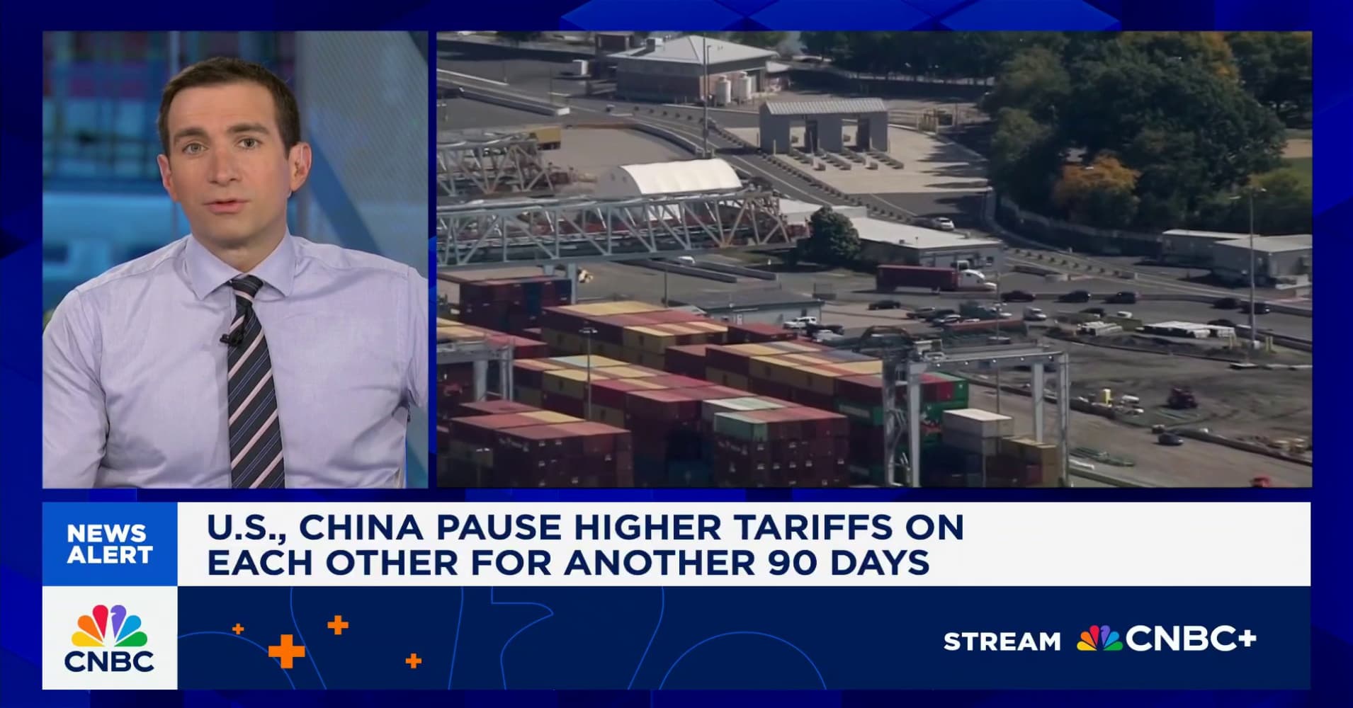 U.S., China pause higher tariffs on each other for another 90 days