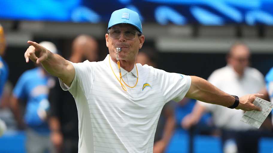 Jim Harbaugh endorses surprise Chargers player making final roster push