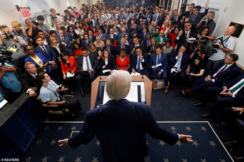Trump ends the media's hope for a bigger White House briefing room