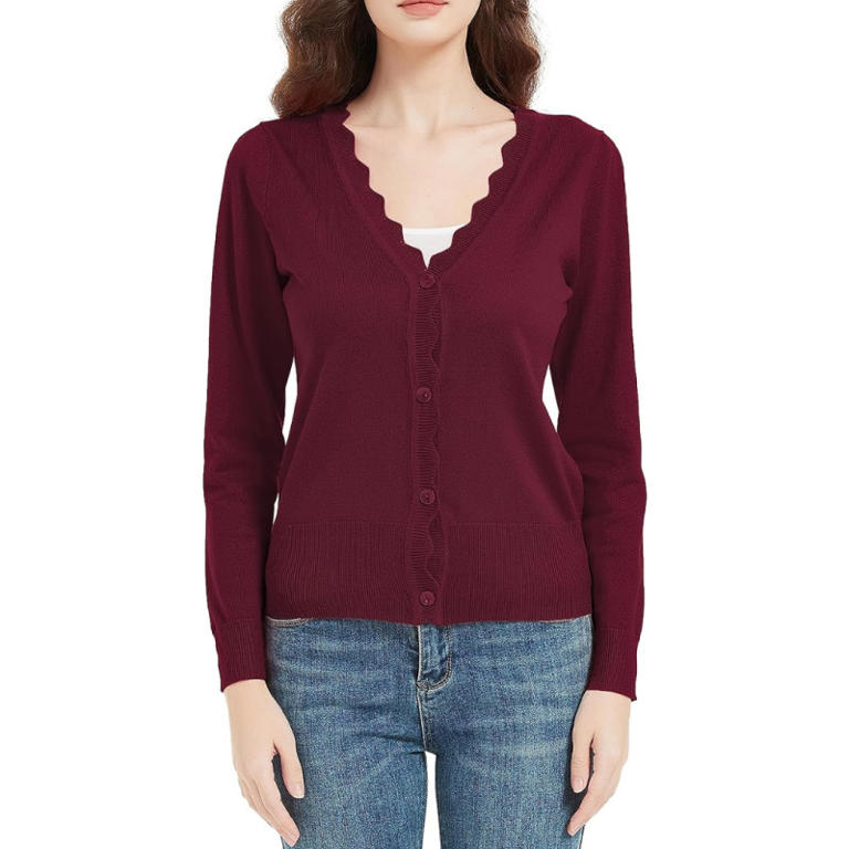Amazon's 'Adorable' and 'Soft' Scalloped Shrug Cardigan Is on Sale for ...