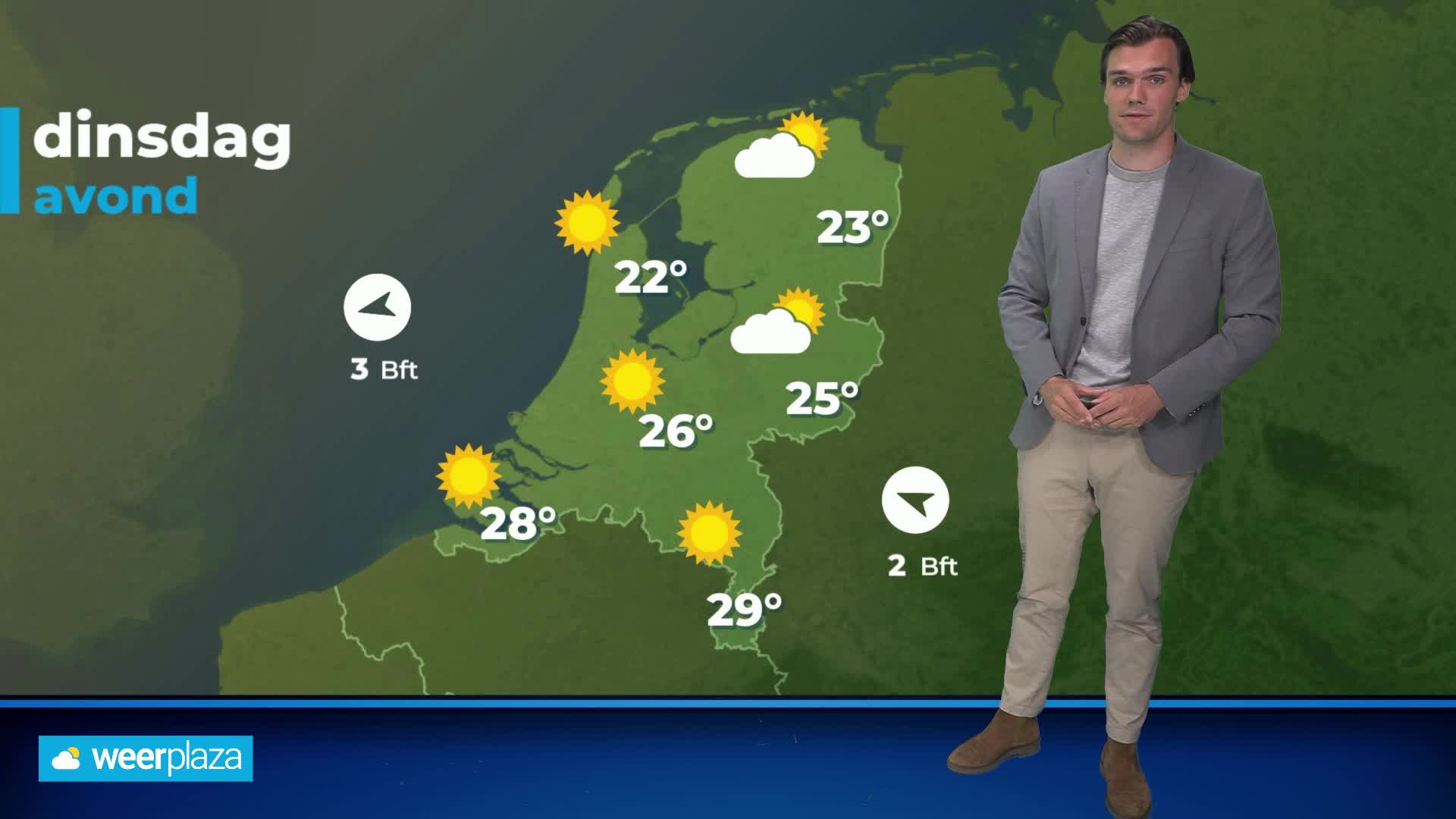 Tropisch warm met een hoge luchtvochtigheid | Weerbericht