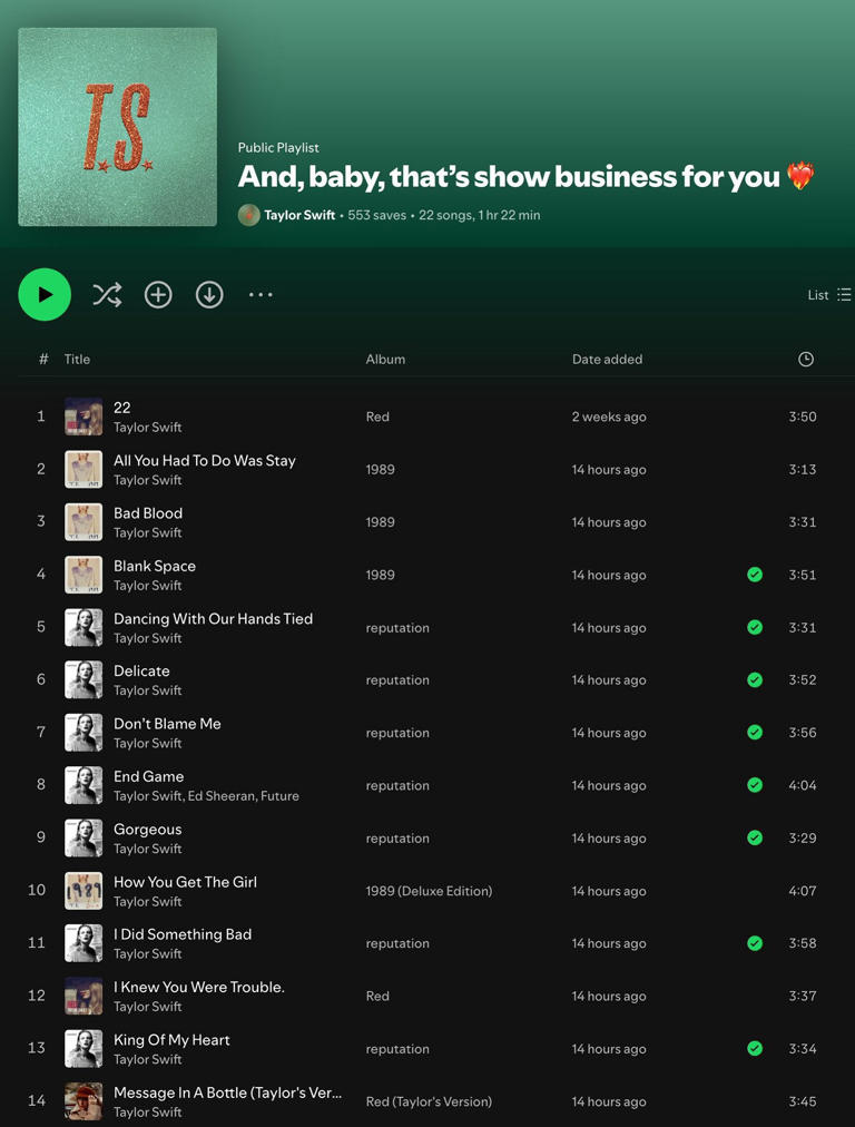 Taylor Swift drops clue that ‘The Life of a Showgirl’ will be major ...