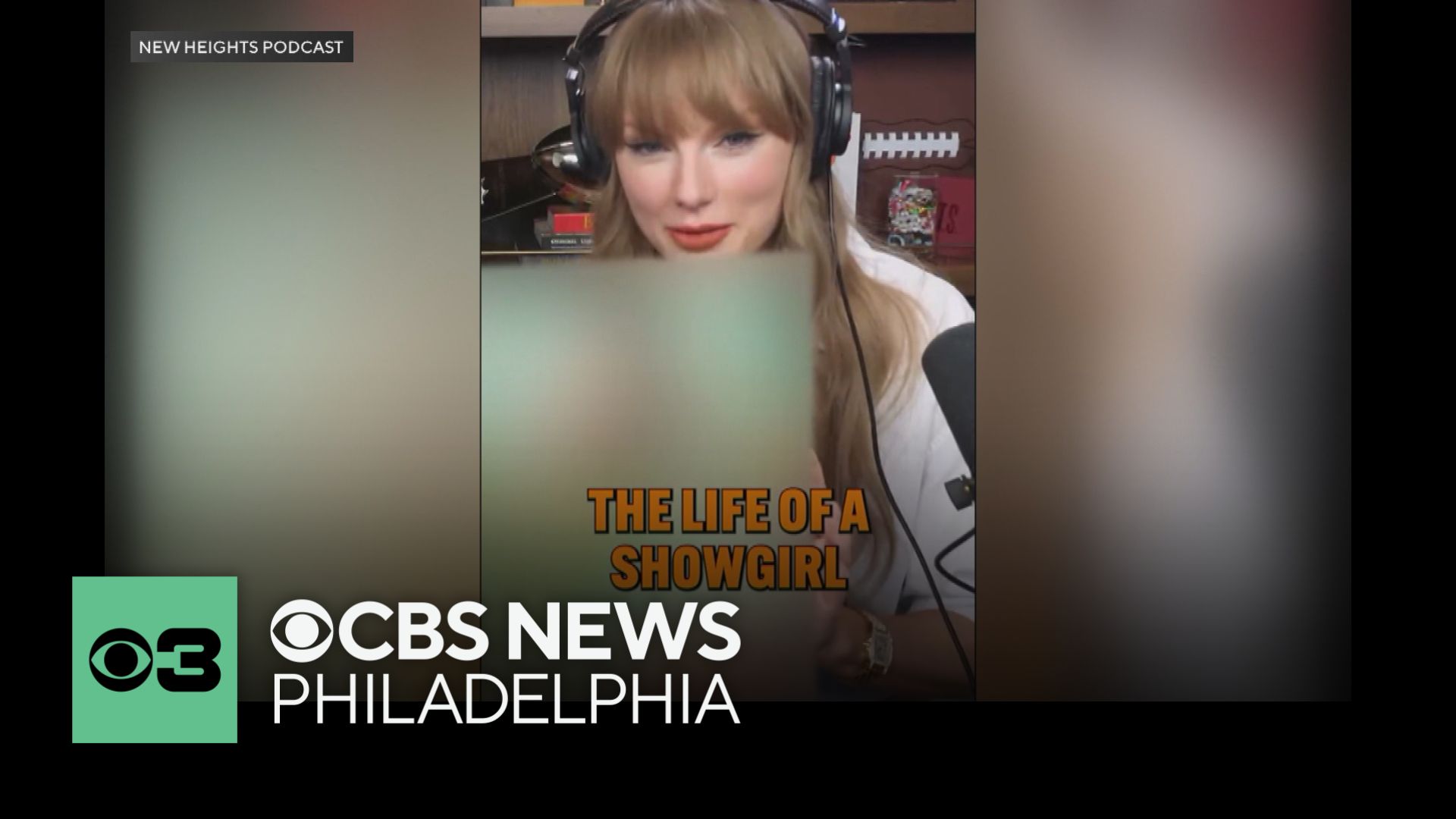 Taylor Swift teases new album "The Life of a Showgirl" on Kelces' "New ...