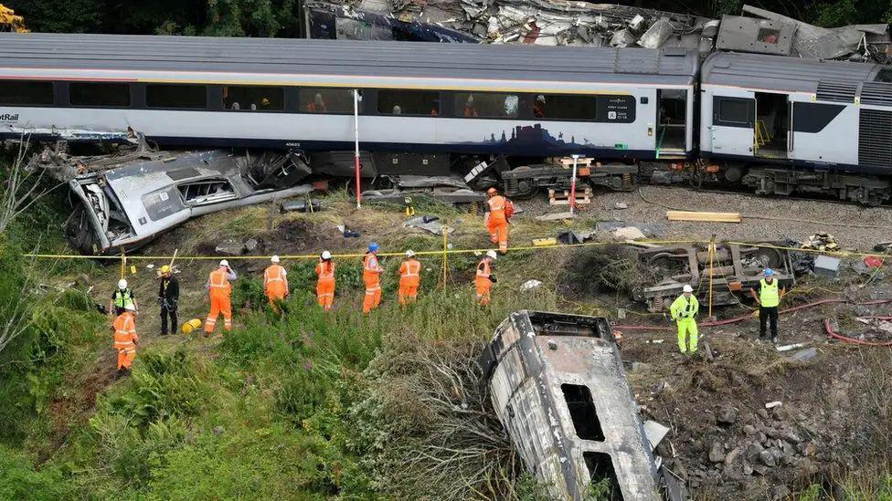 Stonehaven crash train lacked modern safety features - inquiry