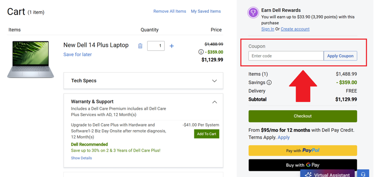 Dell coupon codes in month year | offer_label