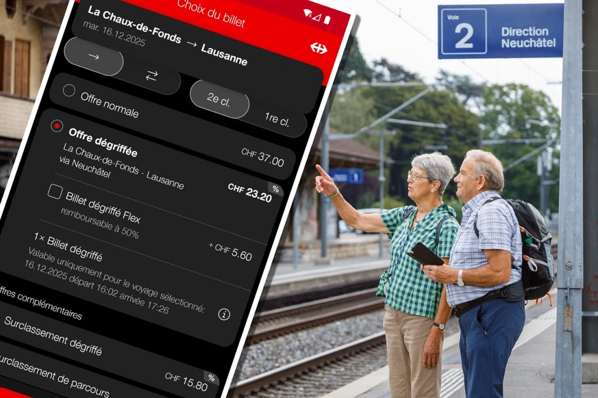 Les CFF lancent un nouveau type de billet dégriffé