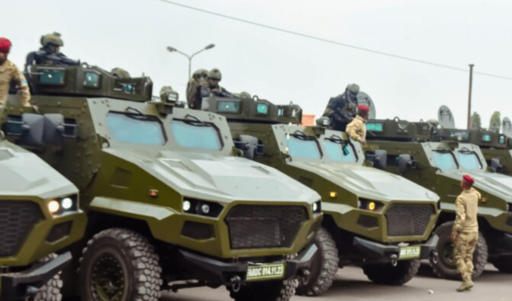 DRC military secures over 100 armoured vehicles from UAE defence supplier