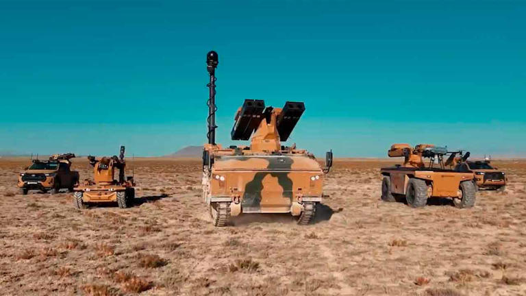 Turkish autonomous weapon system controls military vehicles with ...