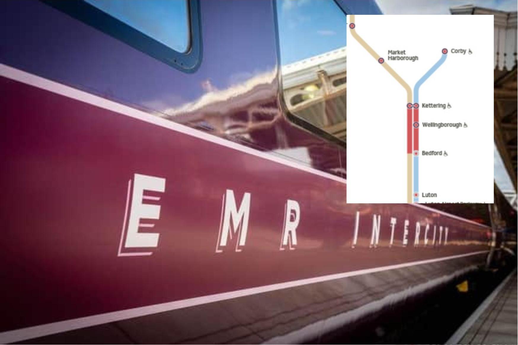 EMR train services disrupted from Corby, Kettering and Wellingborough ...