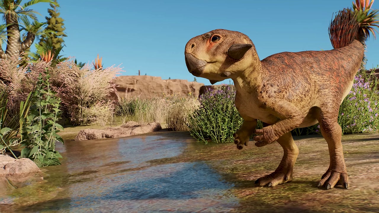 Jurassic World Evolution 3 - Official Psittacosaurus Dinosaur Showcase ...
