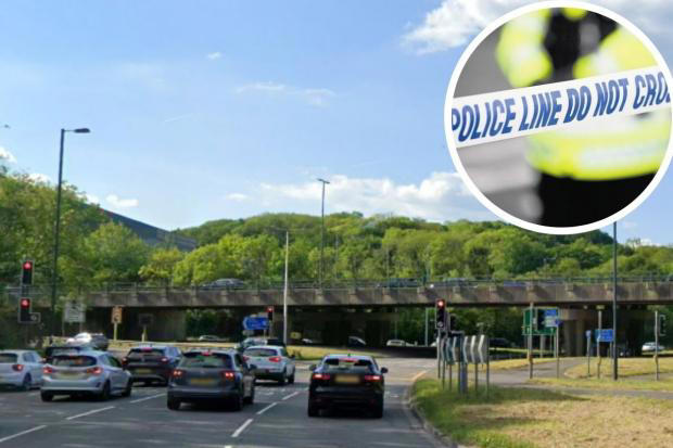 Here’s why drivers were stuck in traffic on this busy Newport roundabout