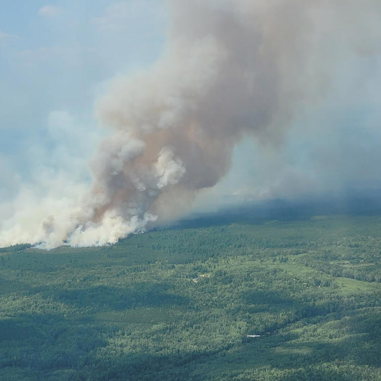 Miramichi wildfire burns into 6th day, nearly tripling in size over 24 ...
