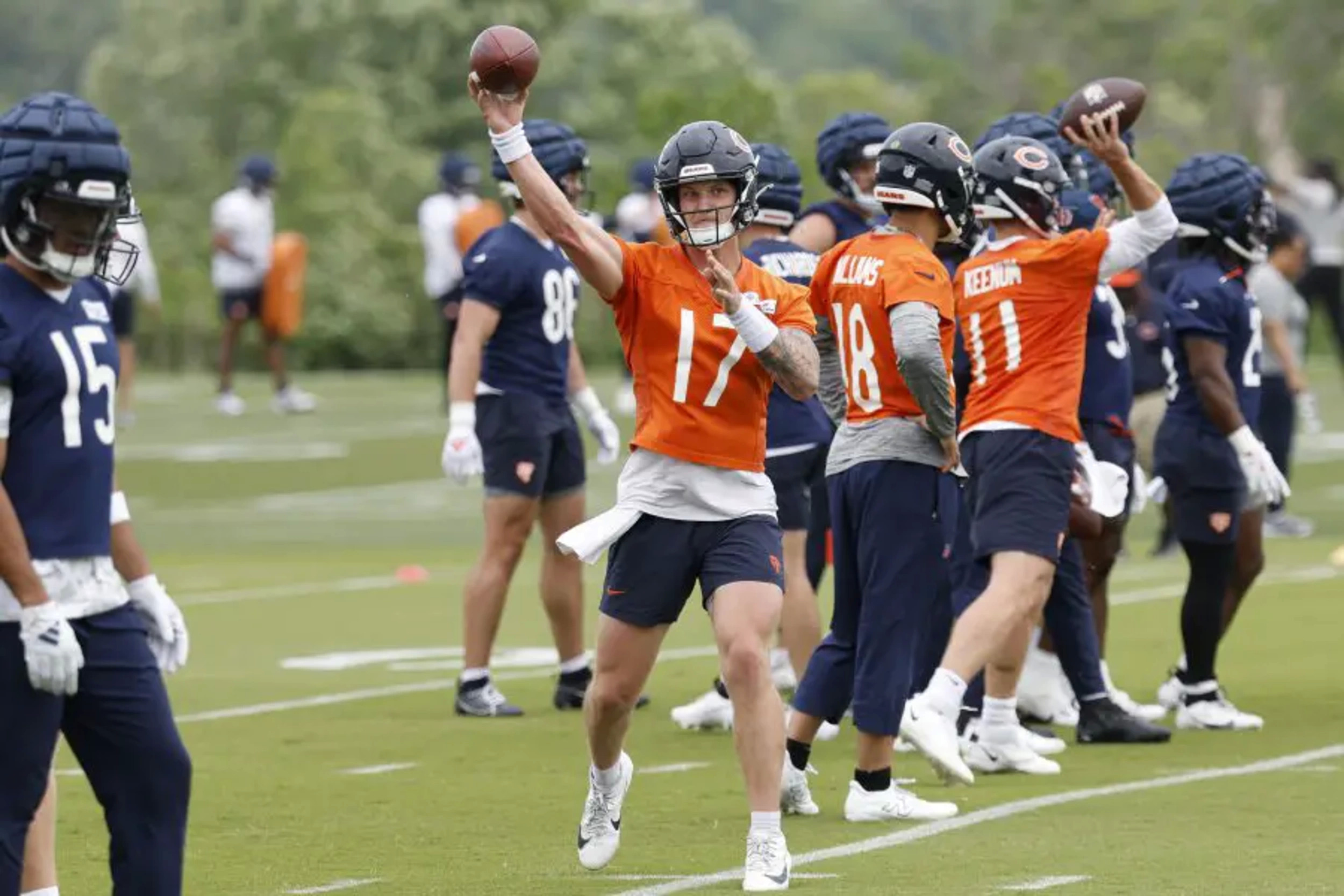 Chicago Bears are close to making Tyson Bagent decision