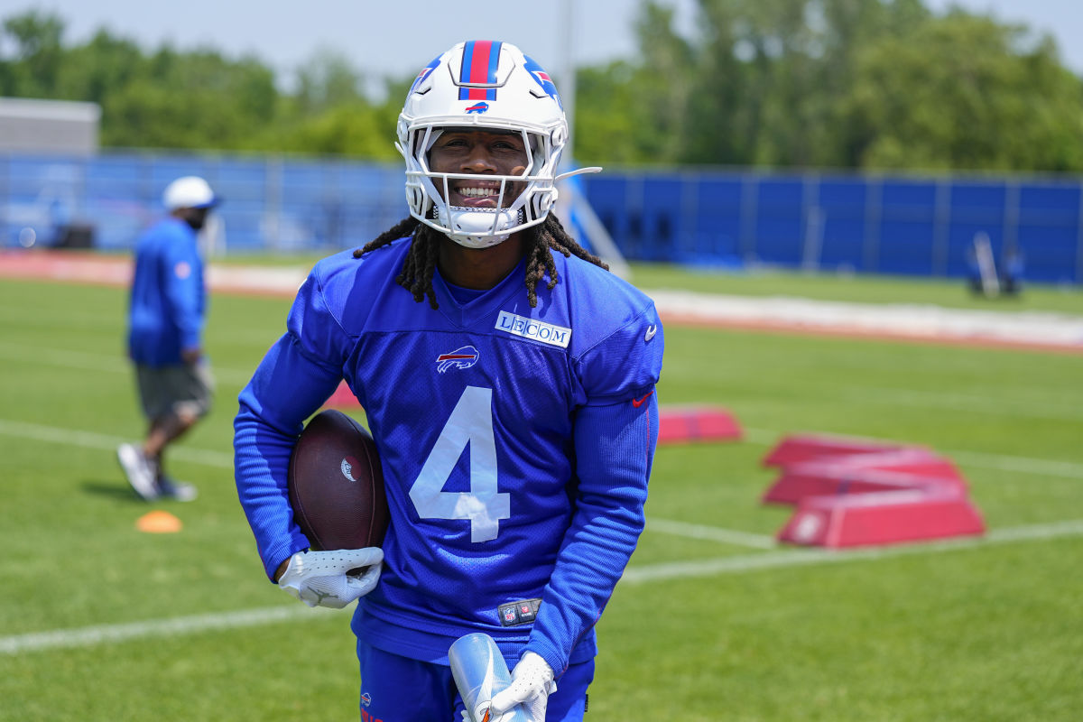 James Cook contract drama might finally be over after three words from Sean McDermott and a show ...