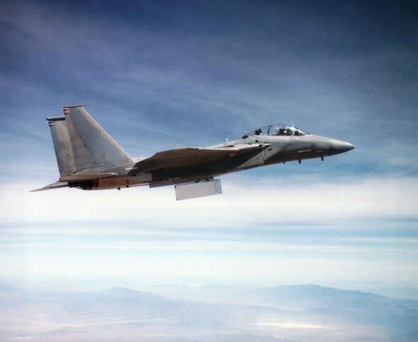 US Air Force destroys RAF Eagle fighter jet at Lakenheath air base