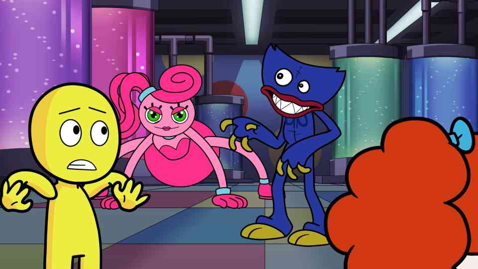 Poppy Playtime, But the Roles are Reversed?! (Cartoon Animation)