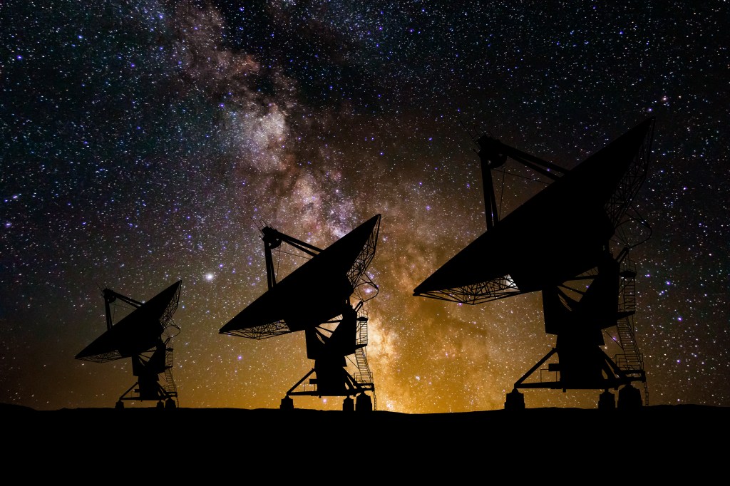 Earth receives a signal every 44 minutes – now we know where it’s ...
