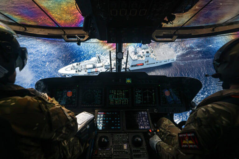 HMS Prince of Wales leads epic eight-month mission in incredible scenes