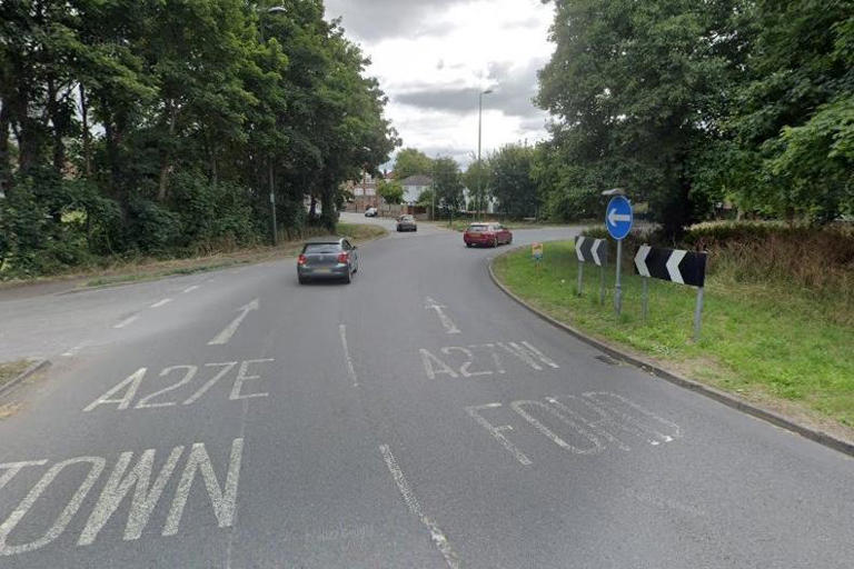 West Sussex traffic: collision involving lorry and car in town; A27 ...