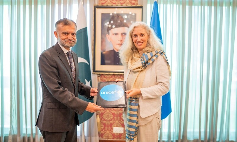 New UNICEF head vows to protect Pakistan's children