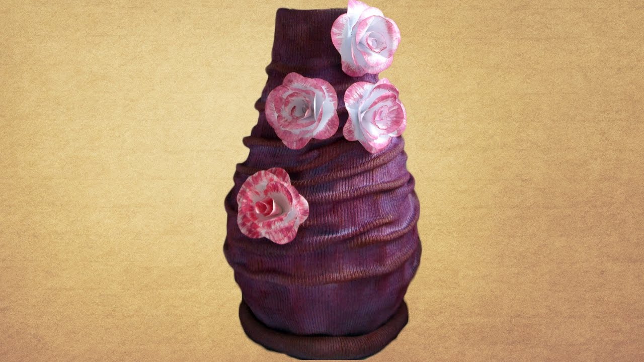 Rag Vase DIY Project