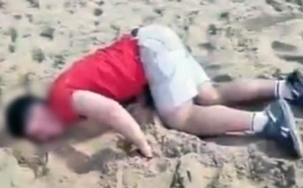 Turistas britânicos que viralizaram cambaleando em praia contam como tomaram o golpe do boa ...