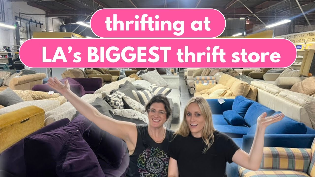 Explore LA’s biggest thrift store with Rachele Friedland for hidden gems