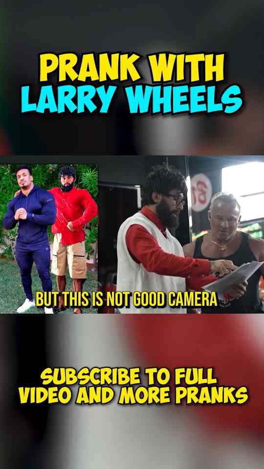 A Fake Larry Wheels Coach: Anatoly Prank Video