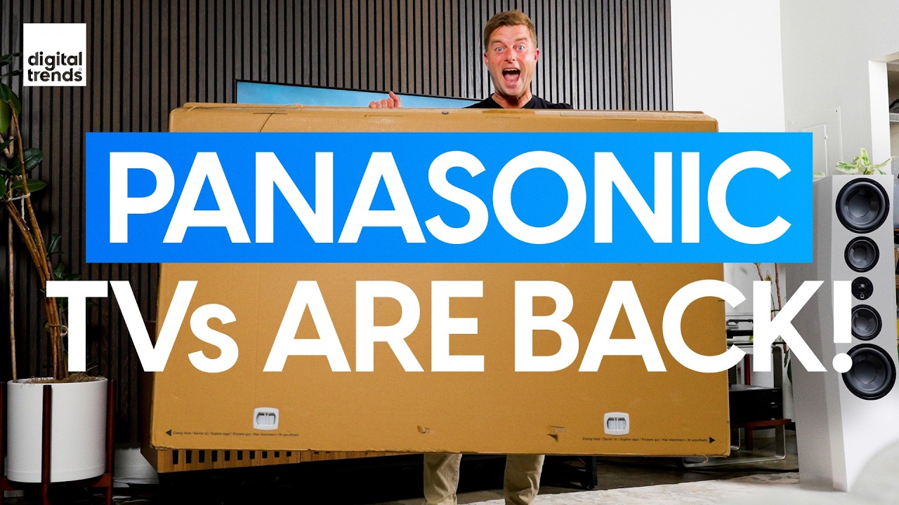 Panasonic W95A unboxing: first look at new TVs