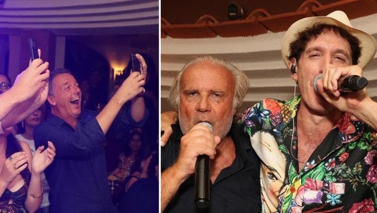 Capri, Jerry Calà e Matteo Renzi all’Anema e core